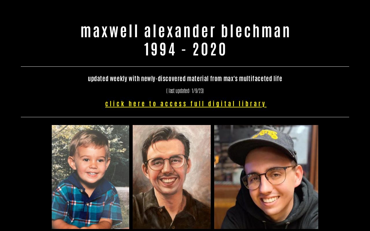 The Max Blechman Archives